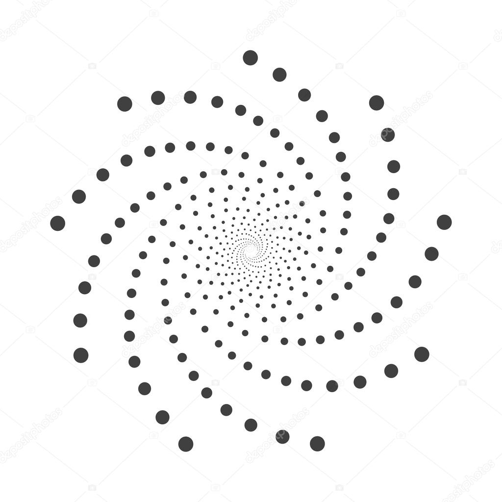 Abstract dotted design element Stock Vector Image by ©Sheunw #83765580