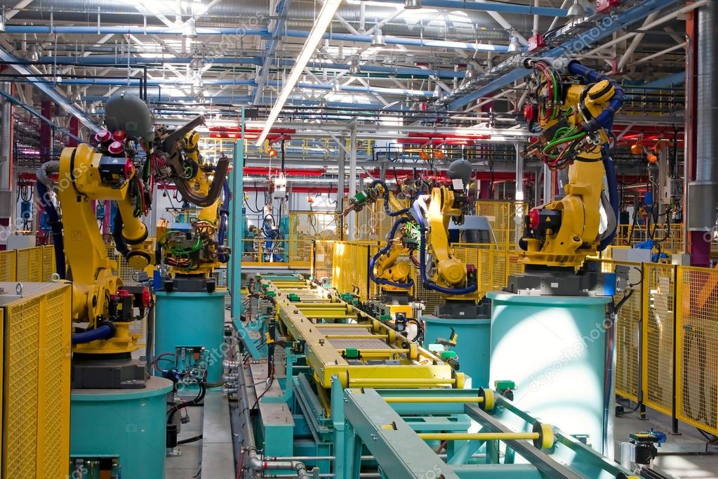 Modern Ford Assembly Line