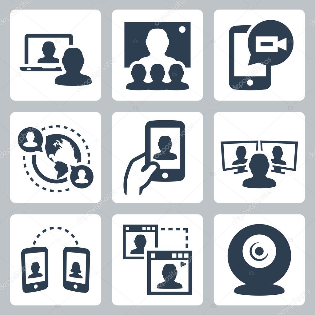 Video Conferencing Icon