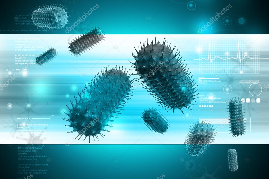 Bacteria cells background Stock Photo by ©cuteimage1 73753713