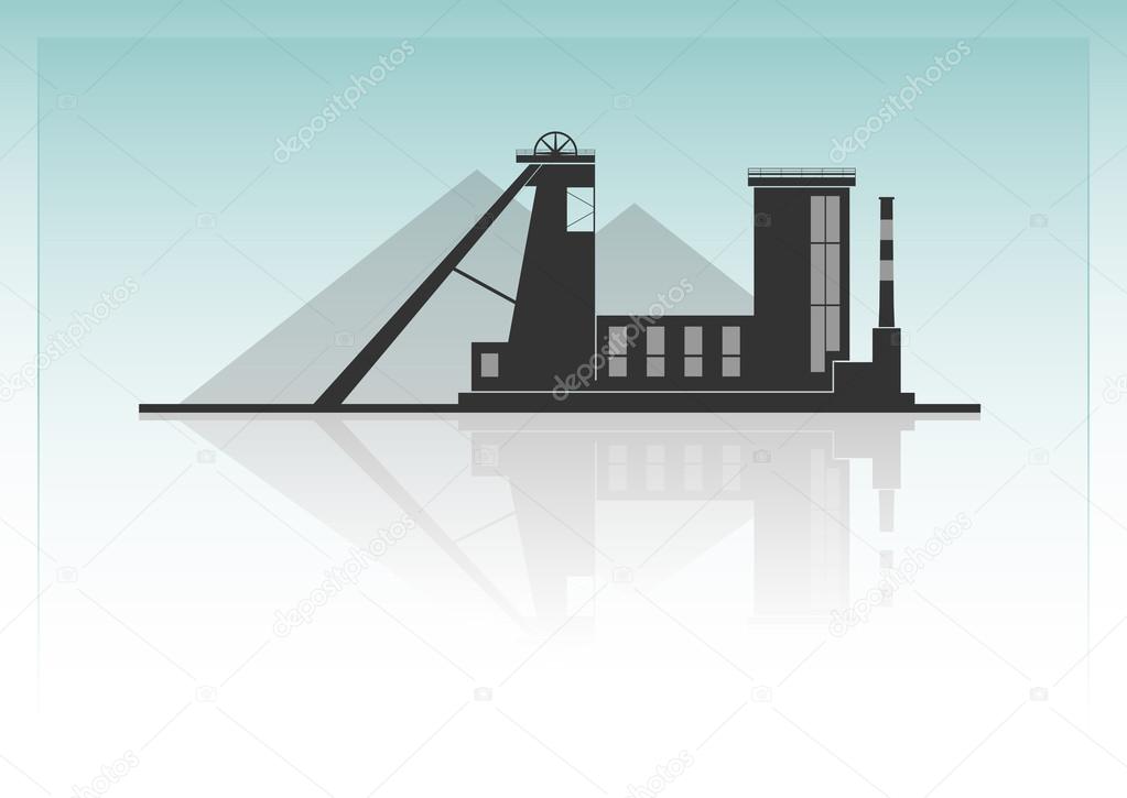 Coal mining. Isolated on background Stock Vector Image by ©Pulsmusic79 ...