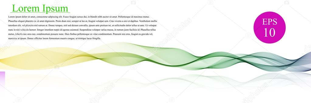 Spectrum wave color. Abstract wavy vector background, colored waved ...