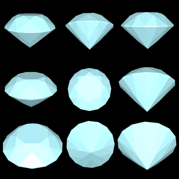 Crystal points Vector Art Stock Images | Depositphotos