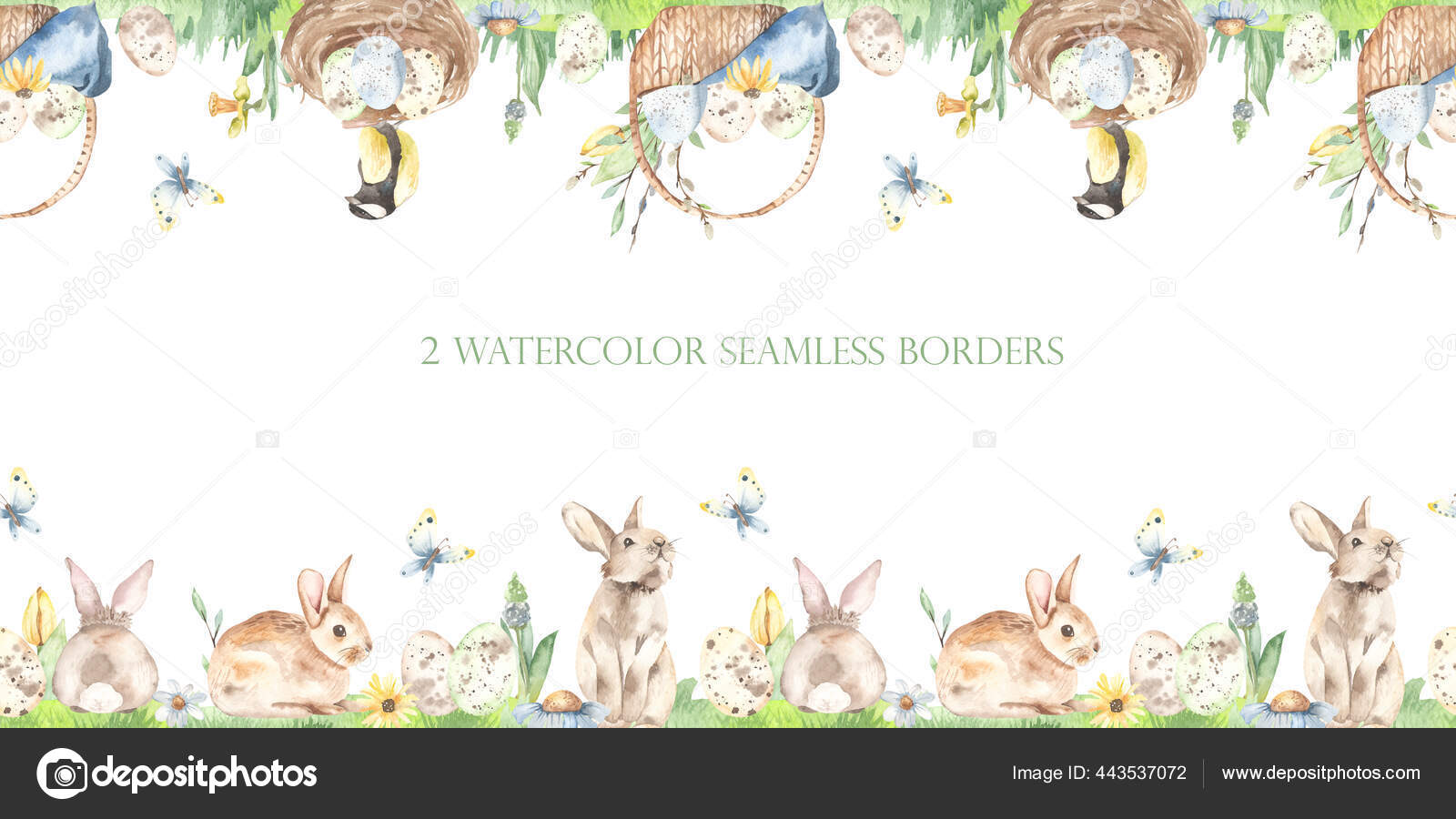Easter Bunny Borders