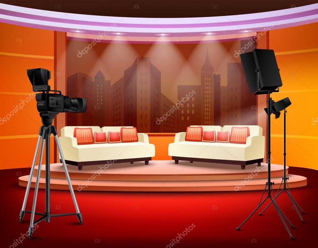 Tv Studio Camera Clip Art