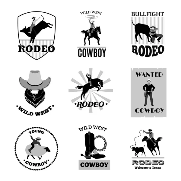 Rodeo label Stock Vectors, Royalty Free Rodeo label Illustrations ...