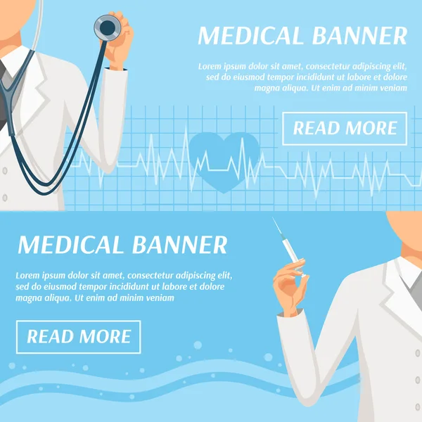 Medical banners Vector Art Stock Images | Depositphotos