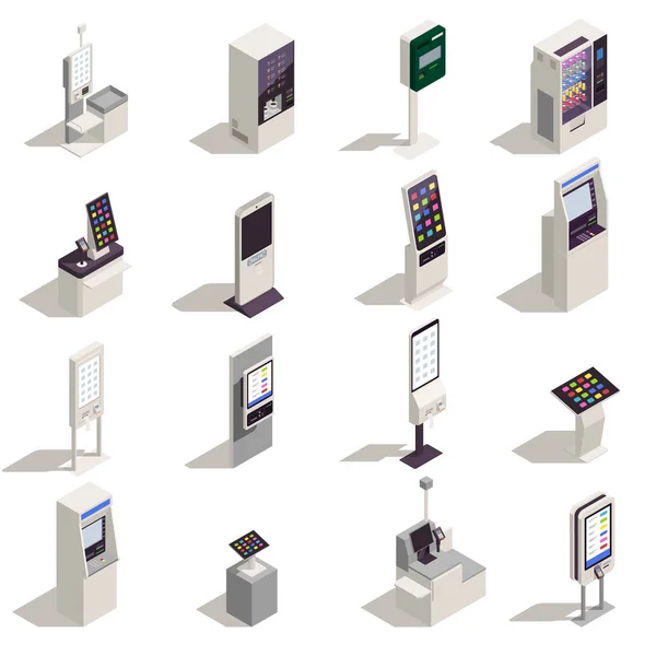 Vending Machines Isometric set Stock Vector by ©macrovector 198185086