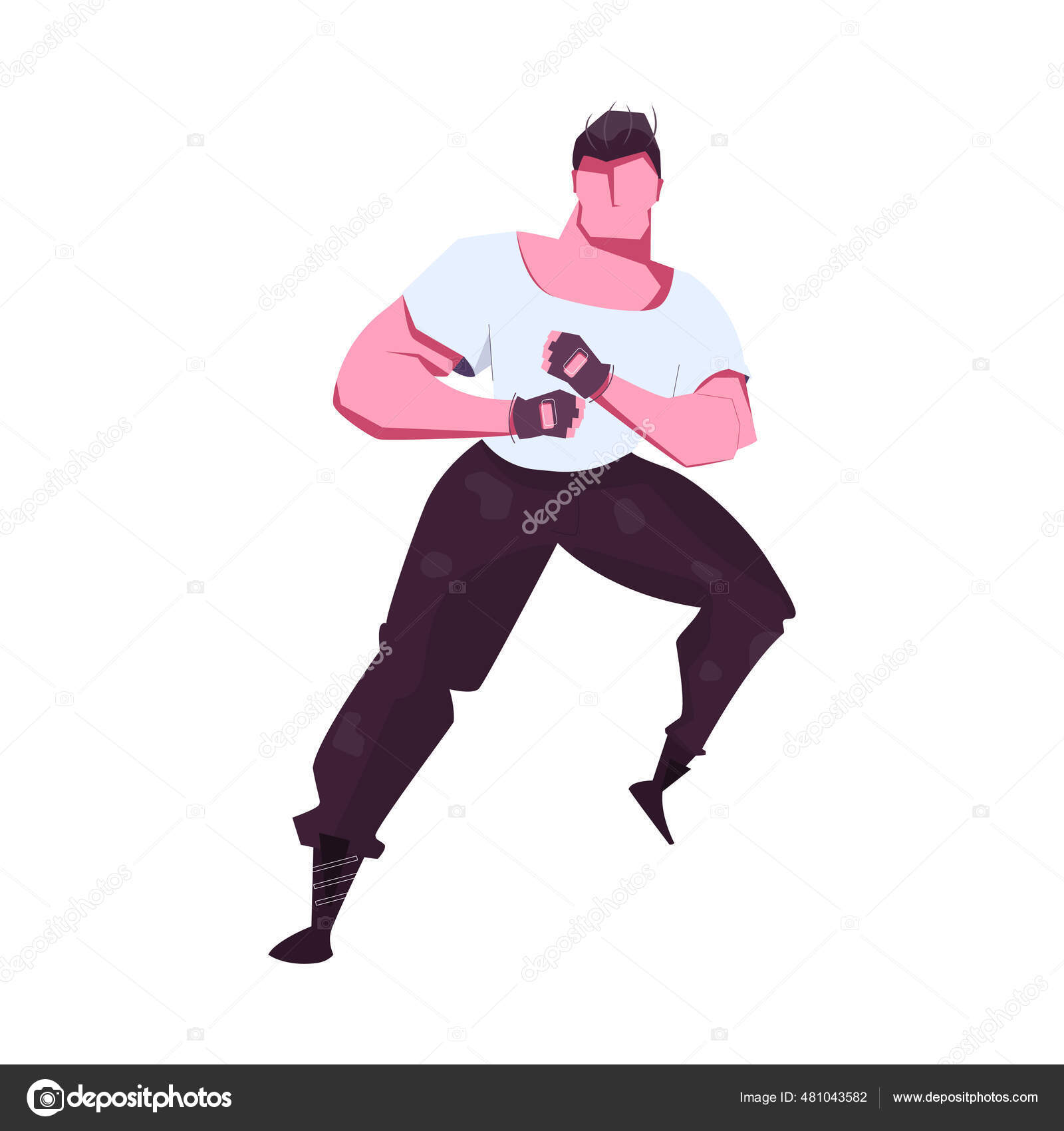 Flat Military Training Icon Stock Vector Image by ©macrovector #481043582