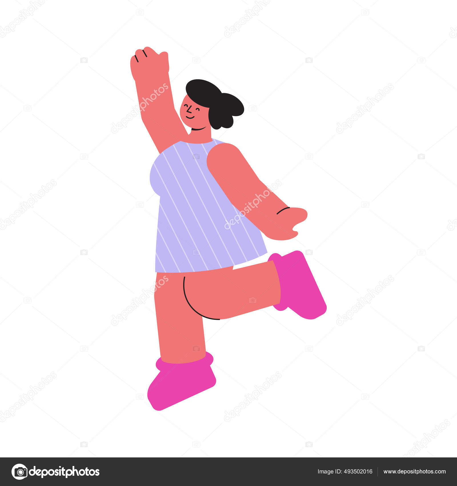 Body Positive Icon Stock Vector by ©macrovector 493502016