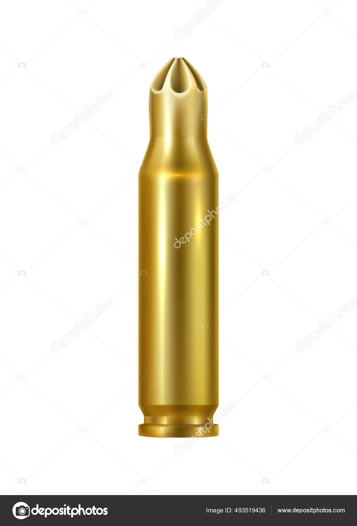 Realistic Ammo Illustration Stock Vector by ©macrovector 493519436