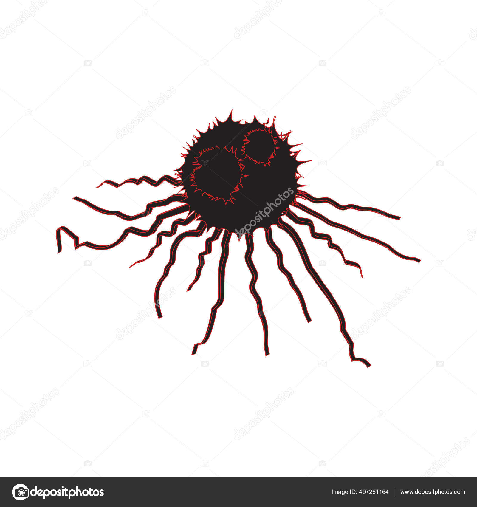 Oncology Cell Isometric Composition Stock Vector by ©macrovector 497261164