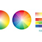 Color Chart Print Test Page Color Numbers Names Rgb Cmyk Stock Vector ...
