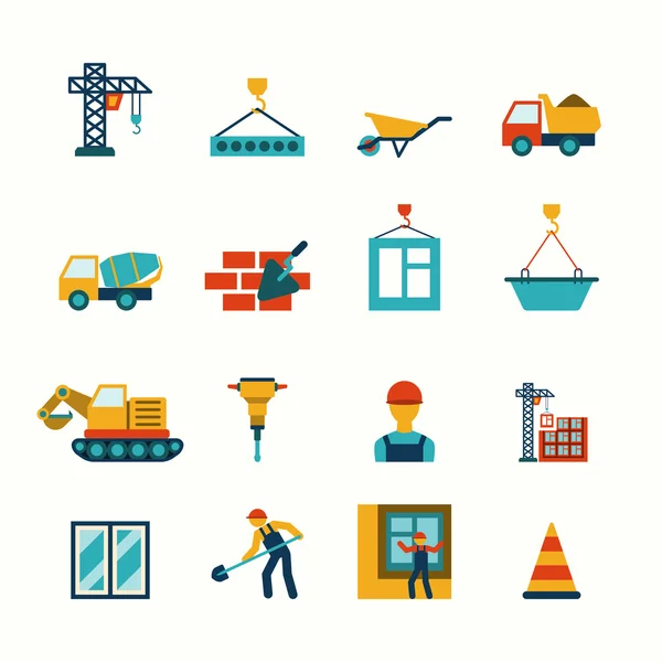 Construction Icons — Stock Vector © bioraven #13634413