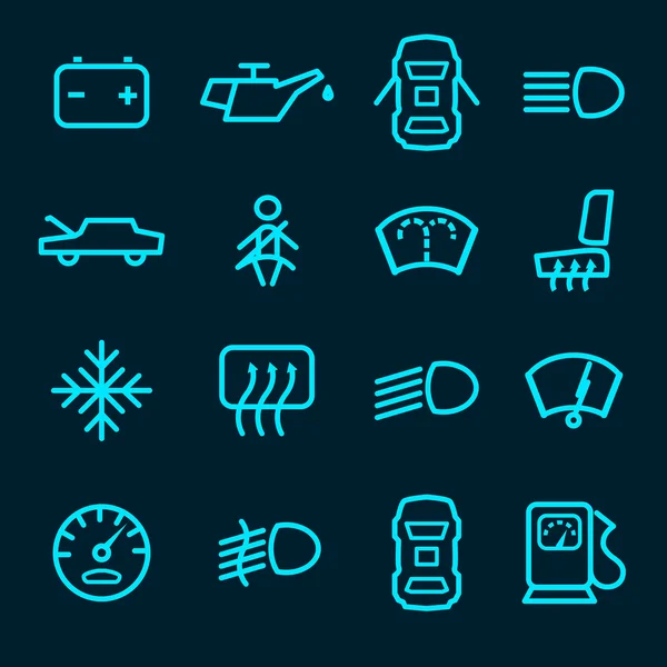 ᐈ Dashboard set stock icon, Royalty Free car dashboard icons vectors ... ᐈ Dashboard set stock icon, Royalty Free car dashboard icons vectors ...