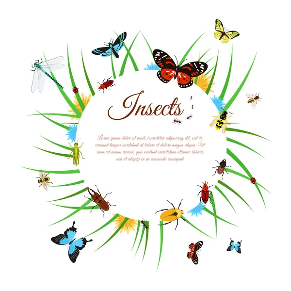 100,000 Insect background Vector Images | Depositphotos