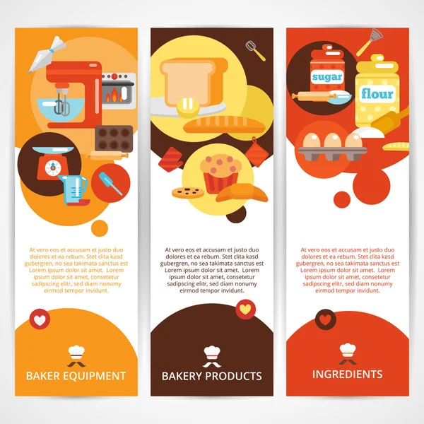 Bakery mini poster set Stock Vector by ©macrovector 62628061