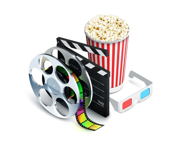 Cinema 3d Vector Art Stock Images | Depositphotos