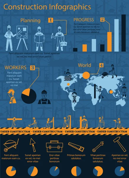 Construction Worker Infographic Stock Vector by ©macrovector 192550888