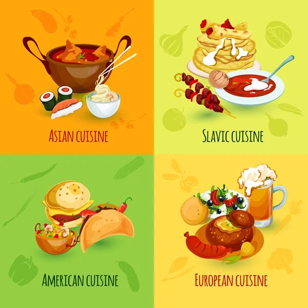 International Foods Clipart