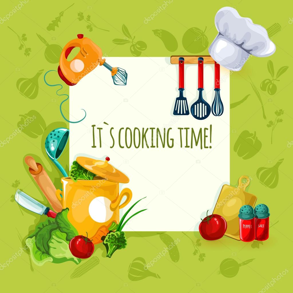 Cooking Utensil Background Stock Vector Image by ©macrovector #69393691