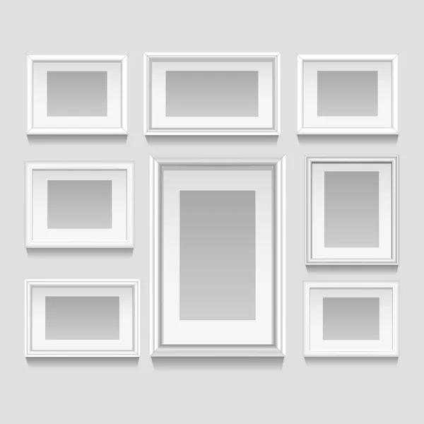 Black Frames Realistic Set Stock Vector Image by ©macrovector #365730114