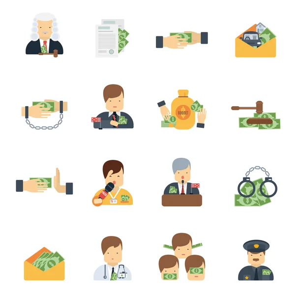 Corruption infographic Vector Art Stock Images | Depositphotos
