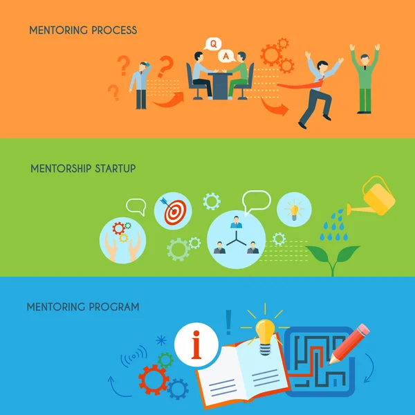 Coaching Business Flat — Stock Vector © Macrovector 62628601