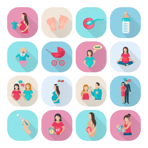 Pregnant icons Vector Art Stock Images | Depositphotos