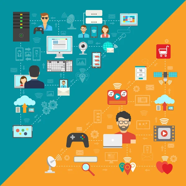 Customer Service Banners Stock Vector Image by ©macrovector #59952431