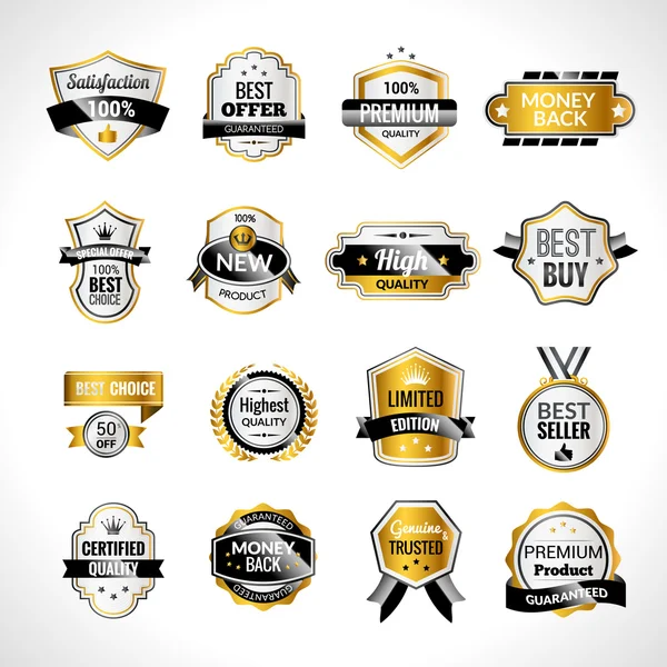 Original retro labels emblems collection Stock Vector Image by ...