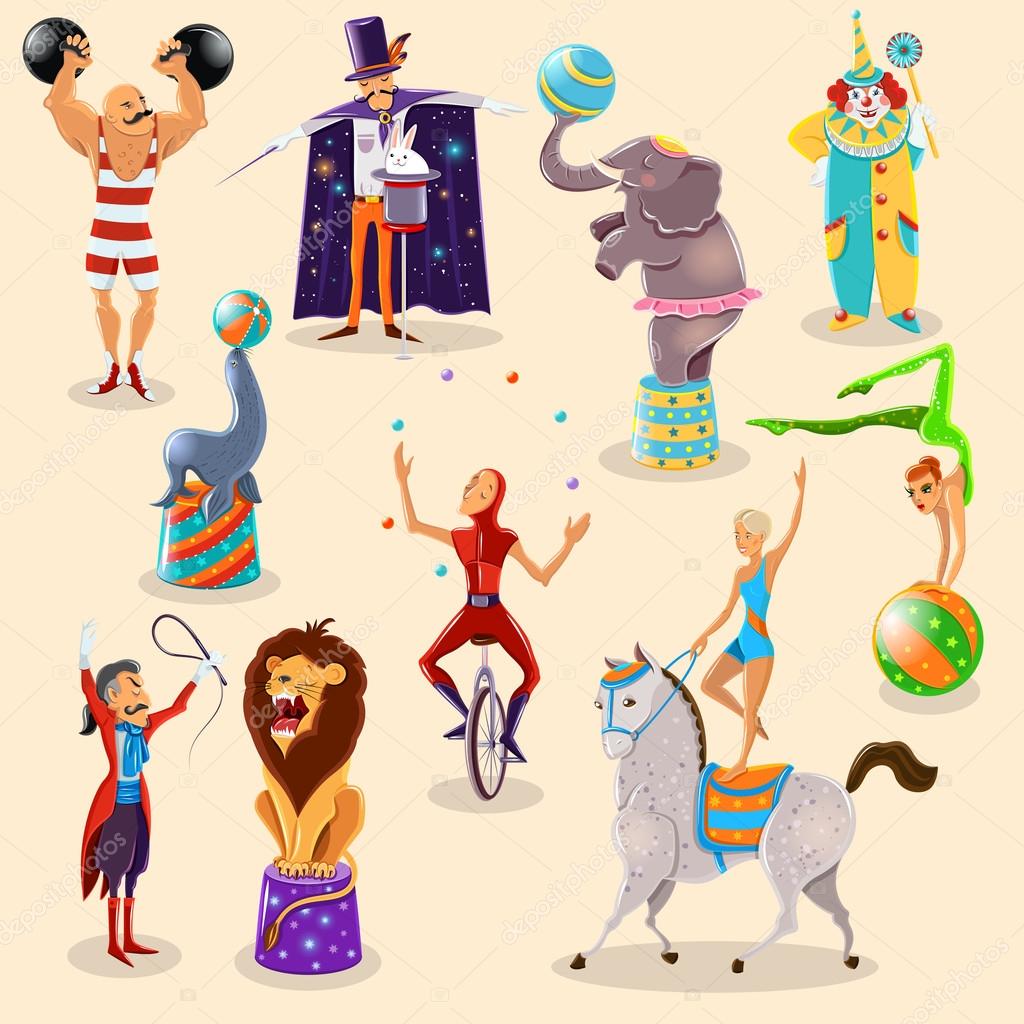 Homem Forte Do Circo Vintage Cartão Homem Forte Do Circo Do Vintage