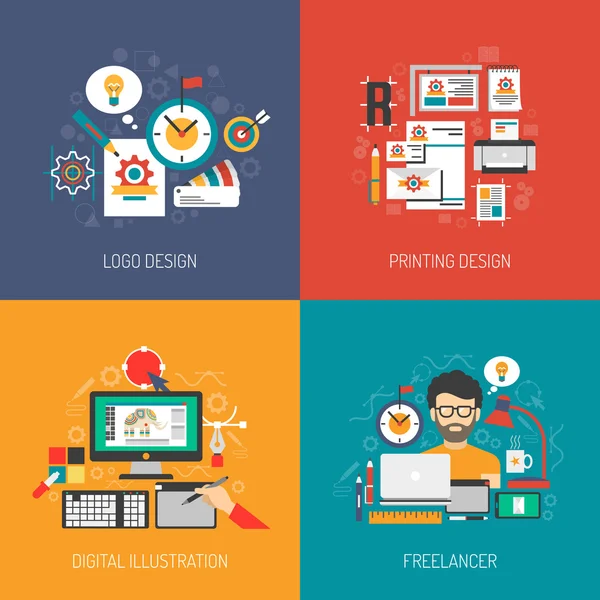 Customer Service Concept Set Stock Vector Image by ©macrovector #62207713