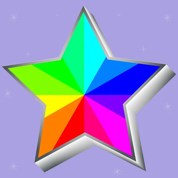 Rainbow star Stock Photos, Royalty Free Rainbow star Images | Depositphotos