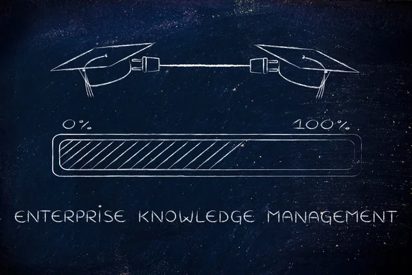 Concept of enterprise knowledge management - Stock Image - Everypixel