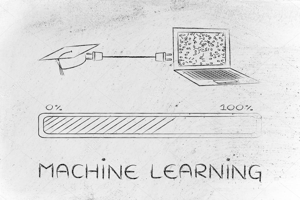 Concept of machine learning — Stock Photo © Faithie #106514522