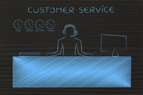Customer service screen Stock Photos, Royalty Free Customer service ...