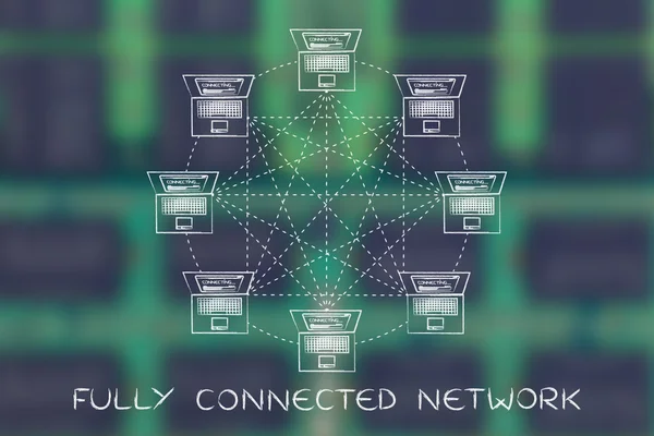 Computer network concept Stock Photos, Royalty Free Computer network ...