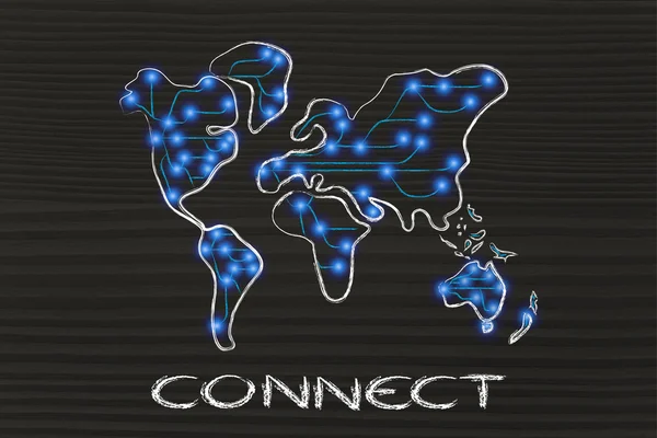 We connect the world Stock Photos, Royalty Free We connect the world ...