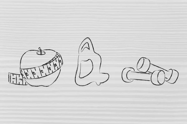 Fit life and healthy food - Stock Image - Everypixel