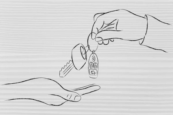 Passing keys Stock Photos, Royalty Free Passing keys Images | Depositphotos