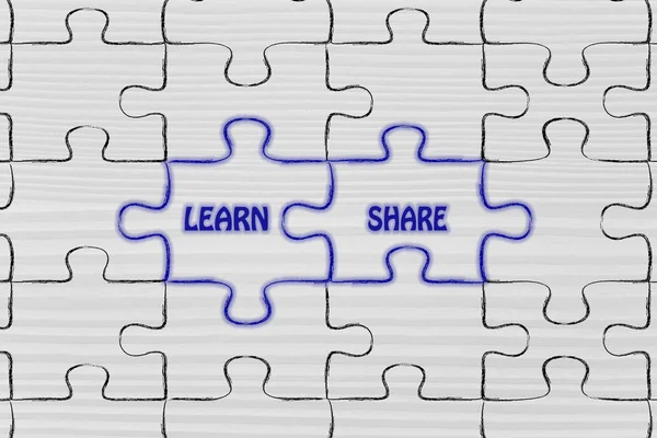 Blank puzzle — Stock Photo © creisinger #5407352