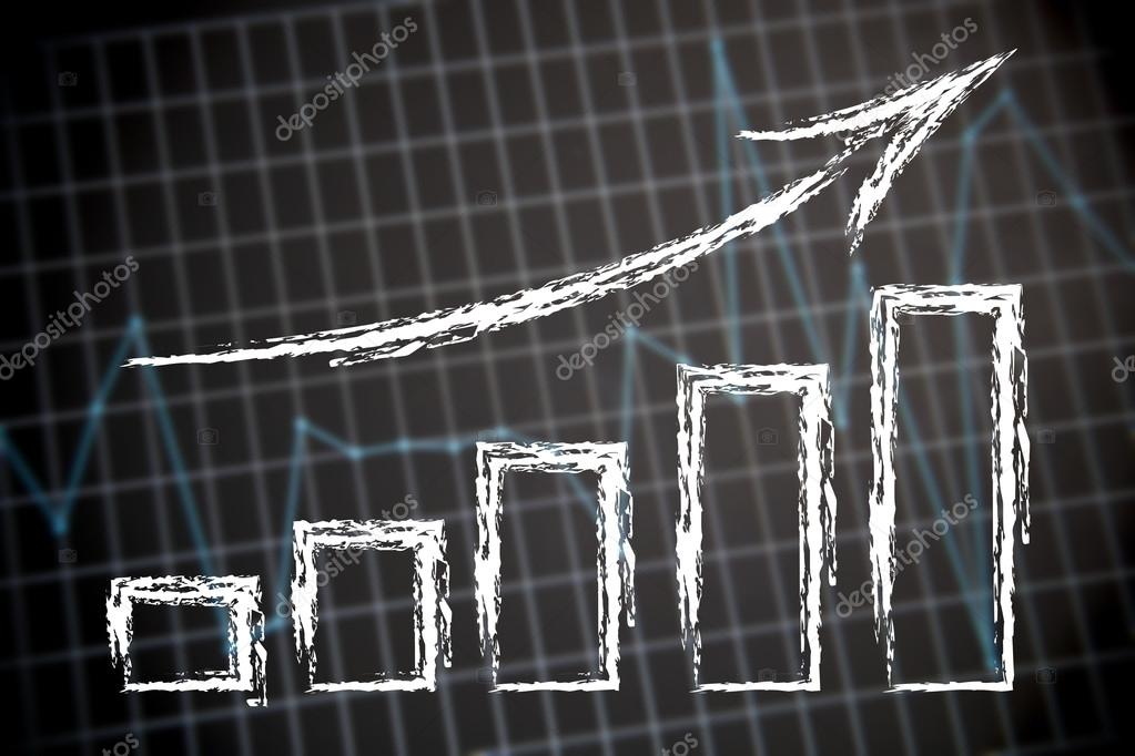 gráfico de resultados de rendimiento que muestra un crecimiento ...