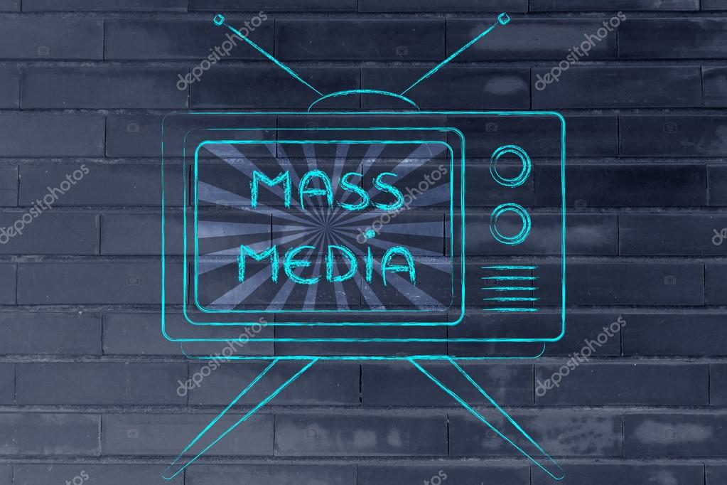 Concept of mass media Stock Photo by ©Faithie 86849384