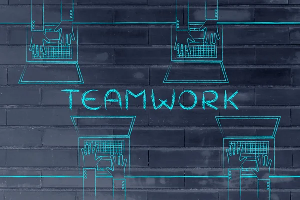 Teamwork background Stock Photos, Royalty Free Teamwork background ...