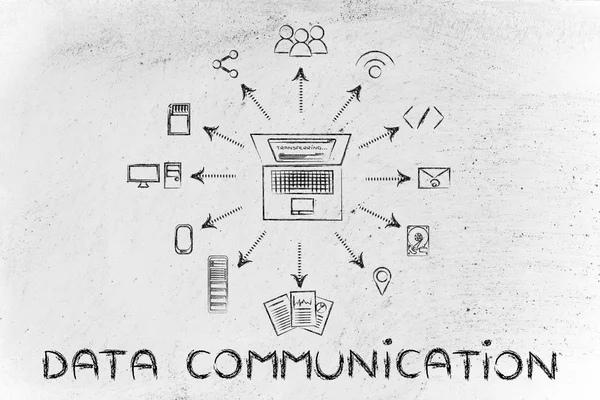 Imágenes de De enlace de datos de comunicación, fotos de De enlace de ...