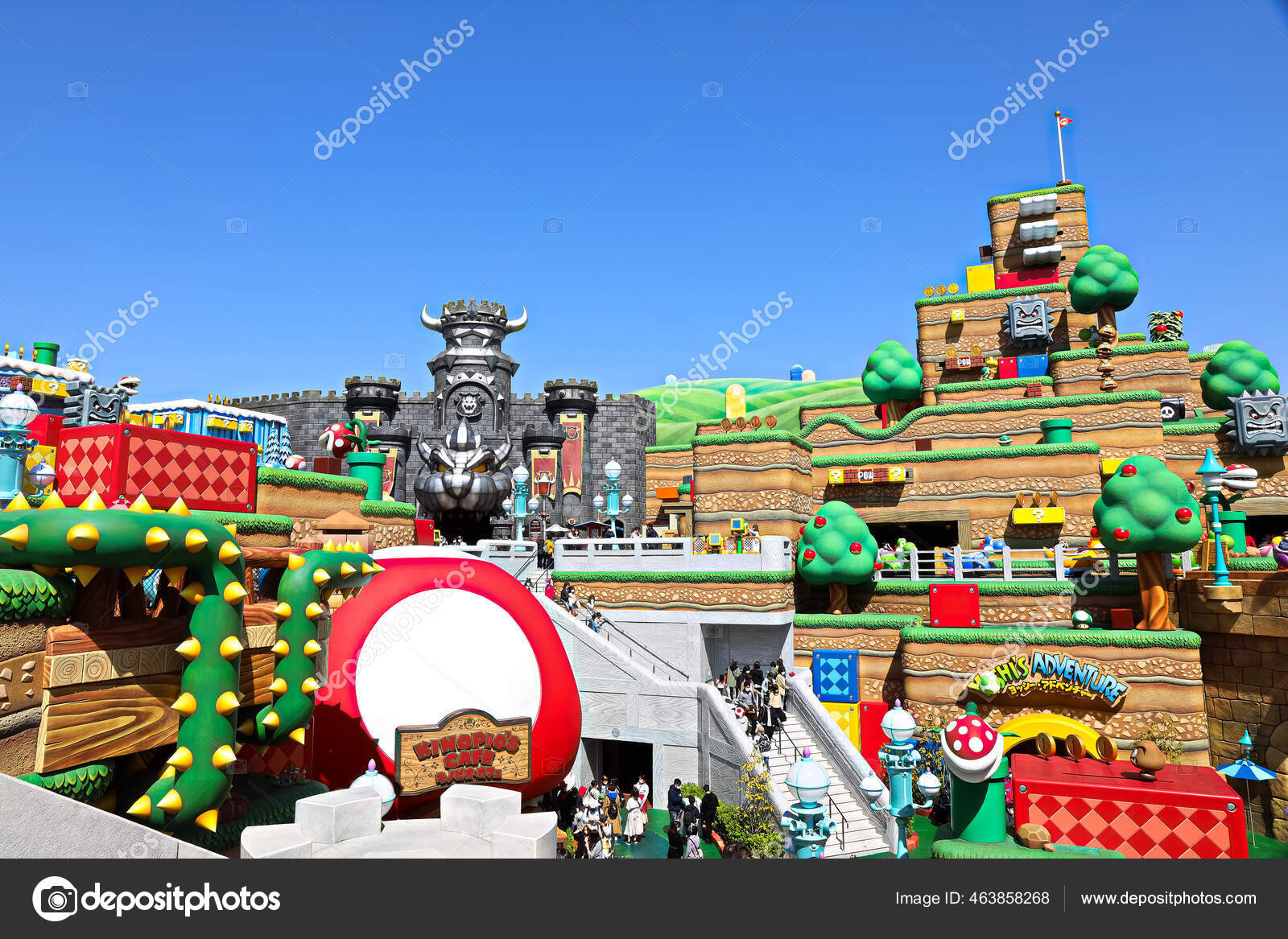 Osaka Japan Apr 2021 Scenery Entrance Nintendo World Super Nintendo ...