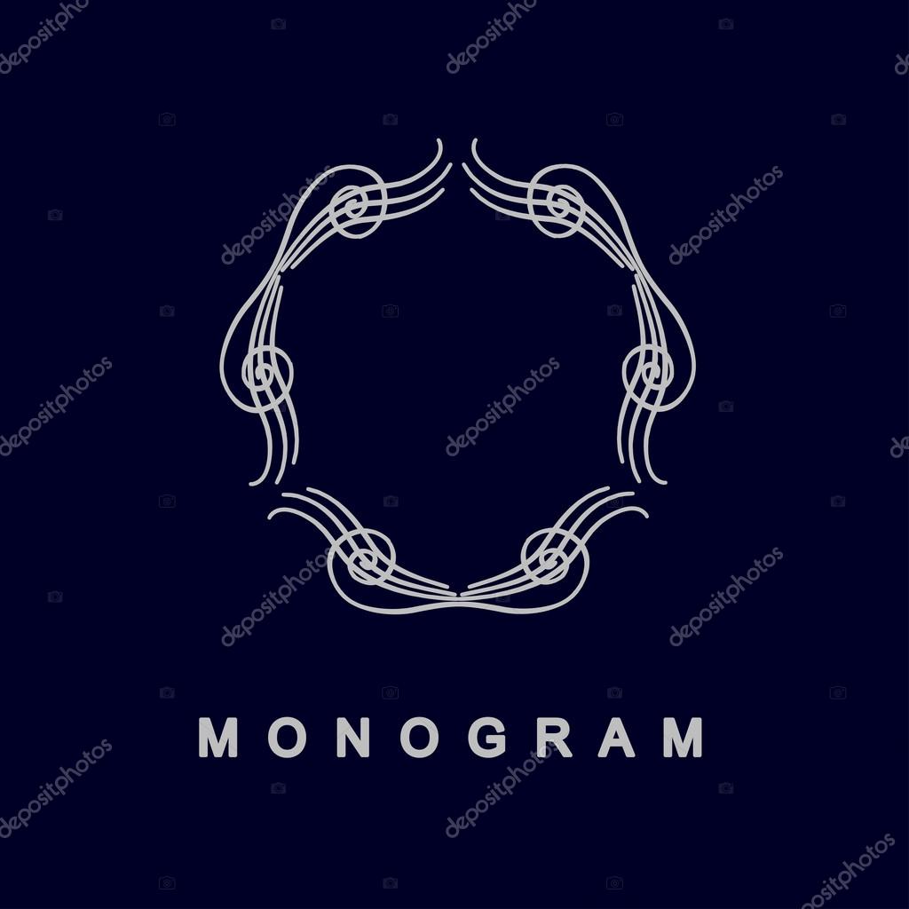 Conjunto de plantilla de logotipo monograma Vector de stock #111238736 ...