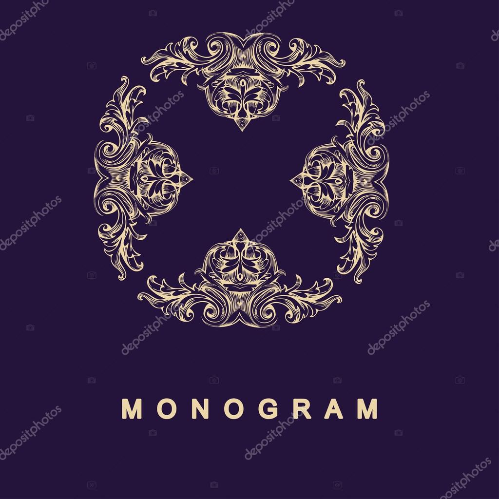 Set of monogram logo template Stock Vector Image by ©Merfin #111238832