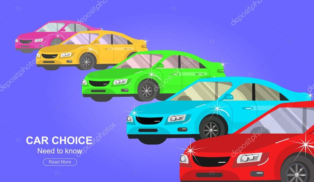 Design concept of choice and buying a car Stock Vector Image by ©Merfin ...